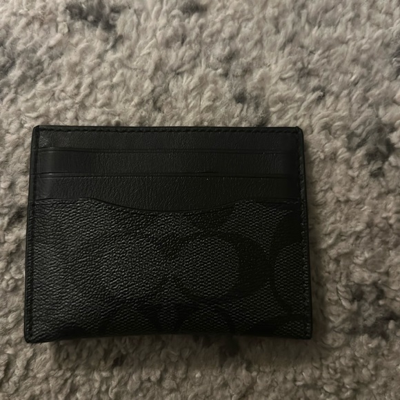 Coach | Accessories | Coach Slim Id Card Case In Signature Canvas ...